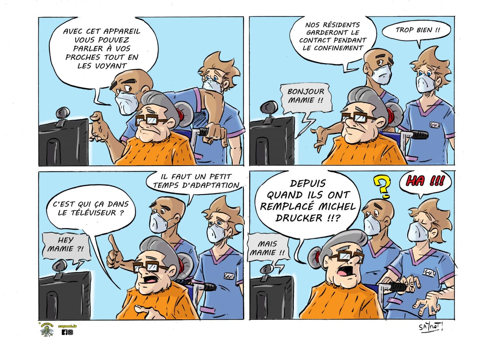 Les chroniques dessinées d'un aide-soignant en Ehpad - ActuSoins toute ...