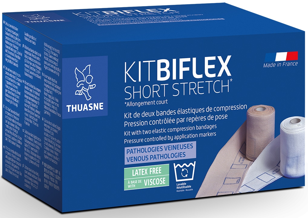 Kit Biflex – Kit de 2 bandes élastiques de compression à allongement ...